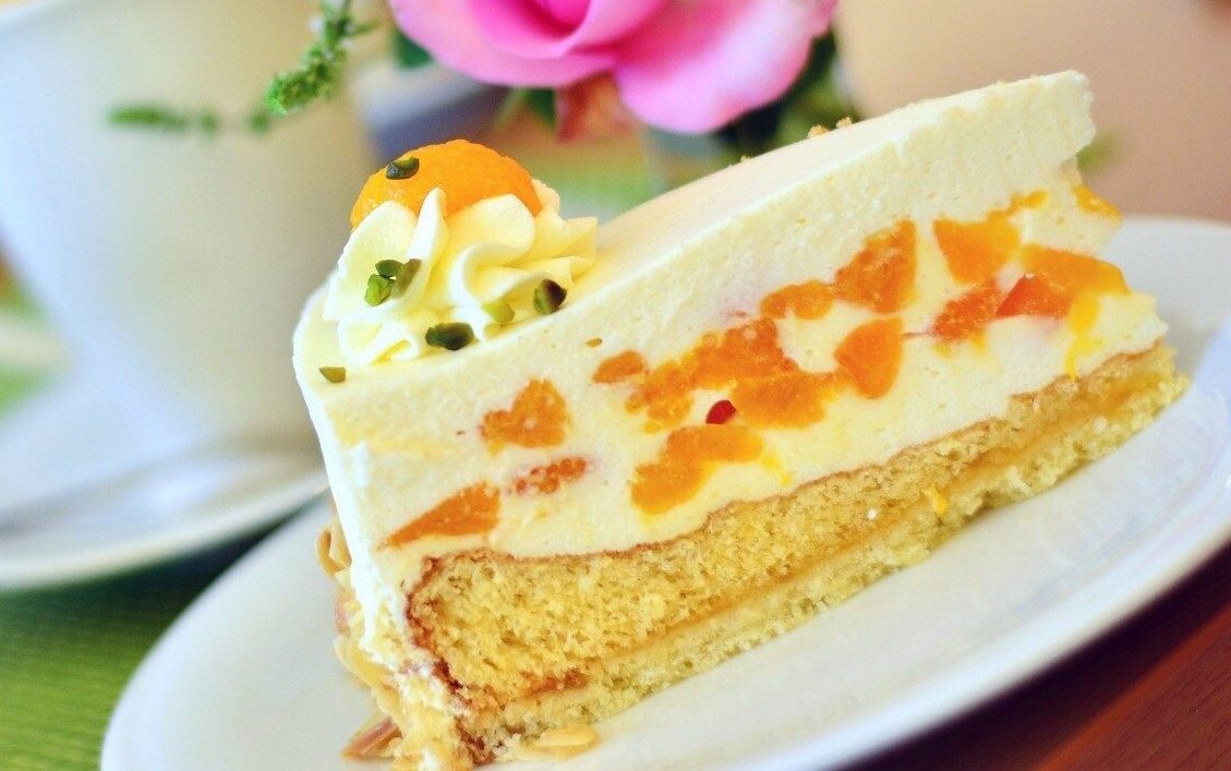 Käsesahne Torte, or Cream Cake • European Cuisine, Culture & Travel©